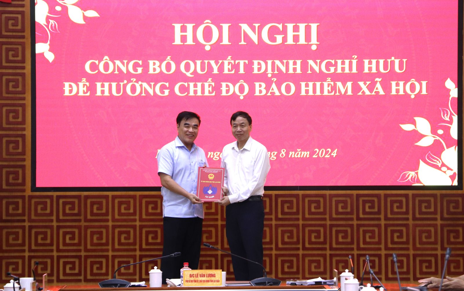 Công bố Quyết định nghỉ hưu đối với Giám đốc Sở Công Thương